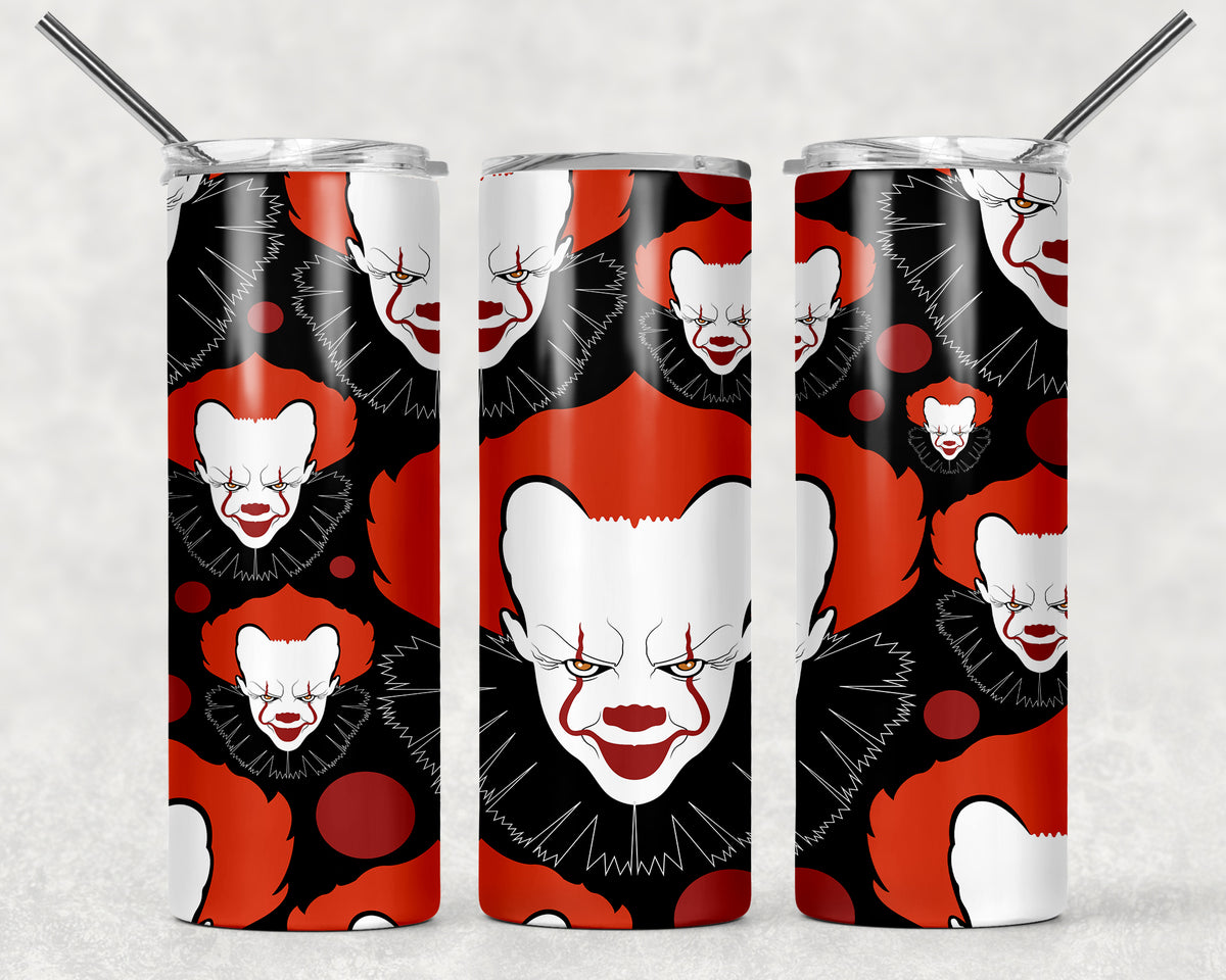 Pennywise Sublimation Tumbler Sized Print #165 – BB Subs and Screens