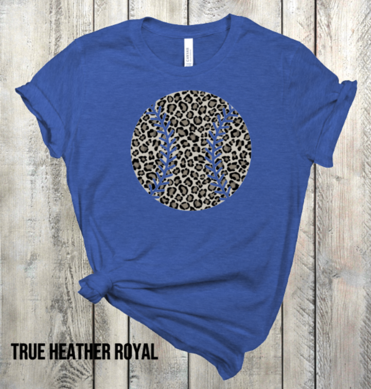 Leopard Baseball Adult Sized Screen Print Transfers – BB Subs and Screens