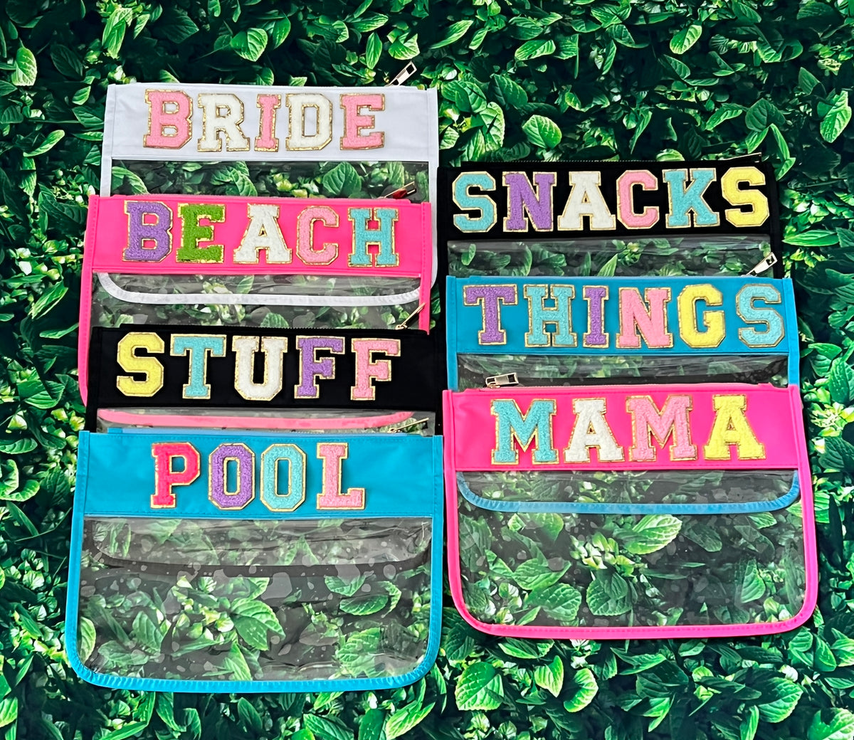 Adhesive Chenille Patch Letter Words – BB Subs and Screens