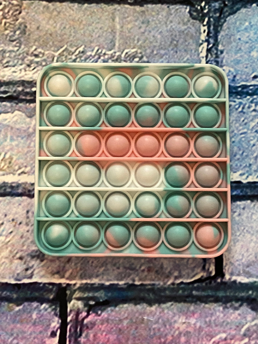 Square Fidget Popper Sensory Silicone – BB Subs and Screens